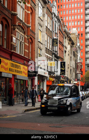 Denmark Street, London, England Stock Photo - Alamy