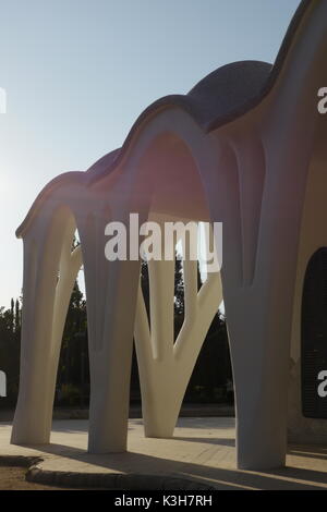 A building in Terrassa Barcelona which was built by a student of Gaudi ...