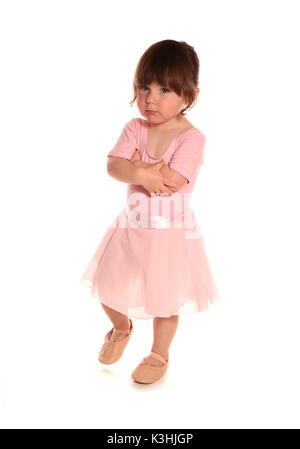 toddler in ballet outfit for dance class Stock Photo - Alamy
