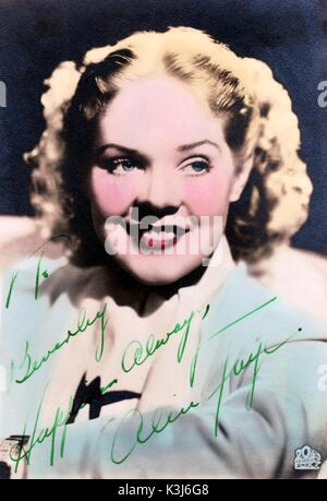 Alice Faye (1915-1998), American actress and singer Stock Photo - Alamy