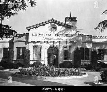 Administration Building of UNIVERSAL PICTURES STUDIOS in 1954 situated ...