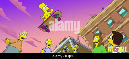BART SIMPSON, THE SIMPSONS MOVIE, 2007 Stock Photo - Alamy
