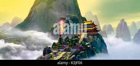 THE JADE PALACE, KUNG FU PANDA, 2008 Stock Photo - Alamy