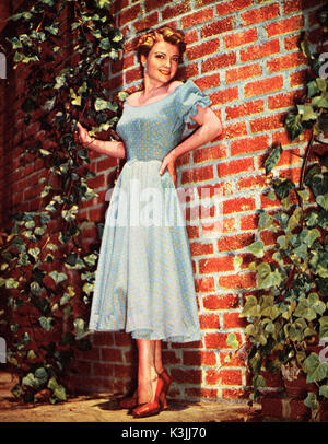 ANNE BAXTER (1923-1985) American film actress about 1956 Stock Photo ...
