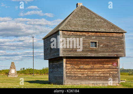 Windsor, Nova Scotia, Canada - Blockhouse at Fort Edward National ...