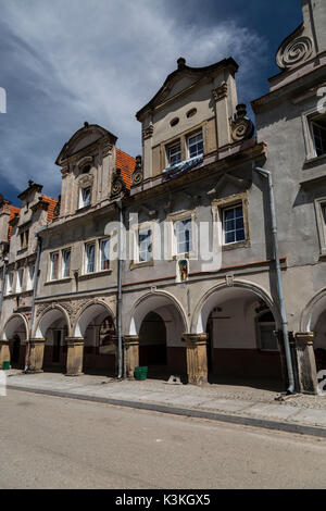 Europe, Poland, Lower Silesia, Chelmsko Slaskie / Schömberg Stock Photo ...