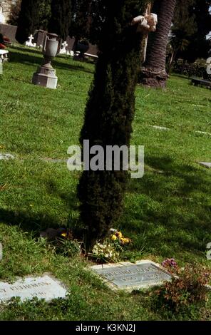 Grave of VIRGINIA RAPPE in The Hollywood Cemetery, Los Angeles. Dying ...