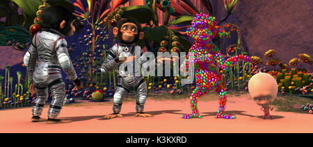 SPACE CHIMPS Luna voiced by Cheryl Hines Date: 2008 Stock Photo - Alamy