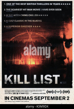 MOVIE POSTER, KILL LIST, 2011 Stock Photo - Alamy