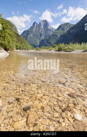 Sedico, Belluno, Italy. Along the theme path "The way of the Stock ...