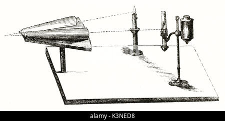 Ancient schematic black and white horizontal oriented illustration of a ...