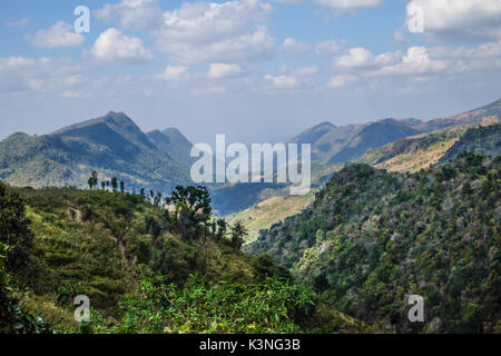 South East Asia mountain ranges. Beautiful Green Nature Mountain Lake ...