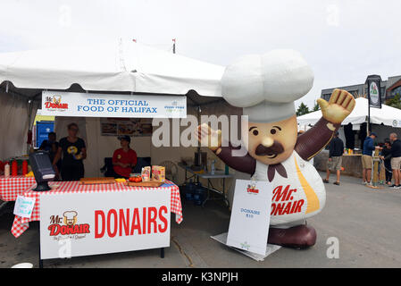 Halifax, Nova Scotia, Canada - July 29, 2017: Members of the Pirates of ...