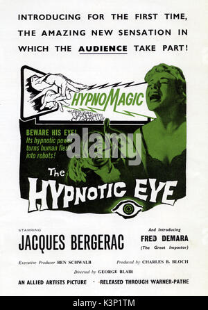Hypnotic film poster Stock Photo - Alamy