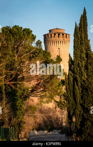 Medieval castle tower Ravenna Emilia-Romagna Italy Stock Photo - Alamy