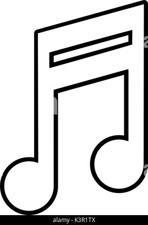 Music note design Stock Vector Image & Art - Alamy