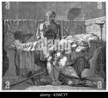 Le retour de Marcus Sextus (The Return of Marcus Sextus), 1799. Found ...