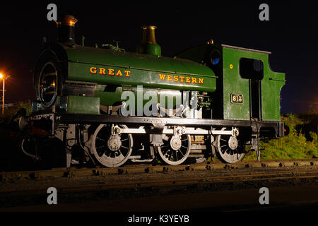 Great Western Railway (GWR) steam locomotives 1338 and 1340 both 0-4-0 ...