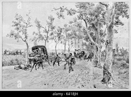 Garibaldi attacked by Italian Troops at the Battle of Aspromonte aka ...