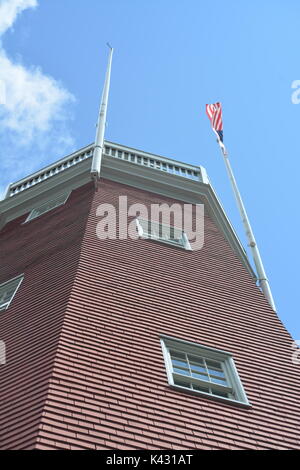 A view from the Portland Observatory in Portland, Maine Stock Photo - Alamy