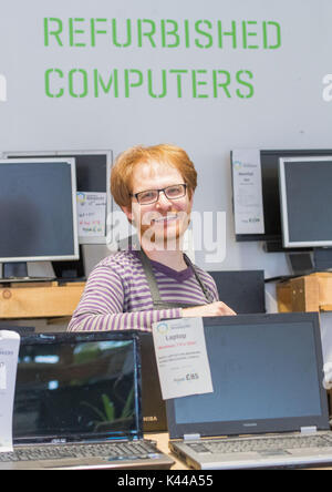 Picture: Edinburgh remakery - Leith Walk, Founder Sophie Unwin Stock ...