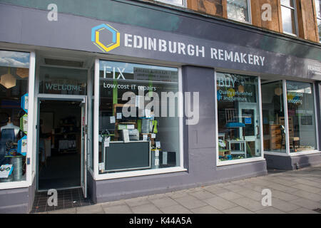 Picture: Edinburgh remakery - Leith Walk, Founder Sophie Unwin Stock ...