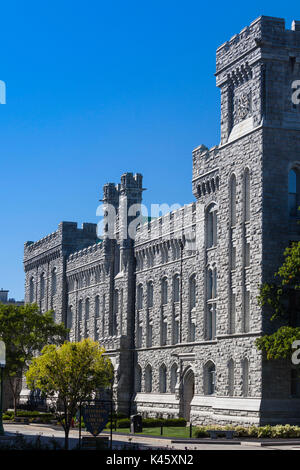 Thayer Hall, West Point Military Academy campus, New York, USA Stock ...