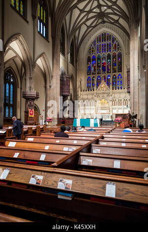Interior of Trinity Church Manhattan New York United States of America ...