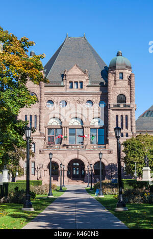 Ontario provincial parliament building, Toronto Stock Photo - Alamy