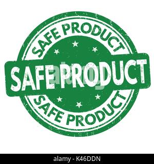Safety & quality grunge rubber stamp on white background, vector ...