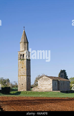 Church Of Sterna In The North Central Istria Stock Photo - Alamy