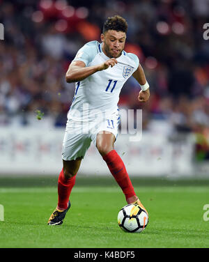 ALEX OXLADE-CHAMBERLAIN OF ENG ENGLAND V SLOVAKIA WEMBLEY STADIUM ...