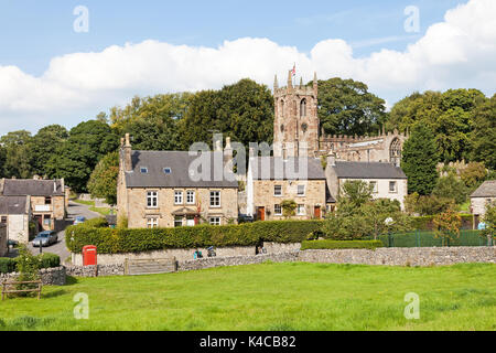 UK, England, Derbyshire, Hartington, Church Street, the Old Vicarage ...