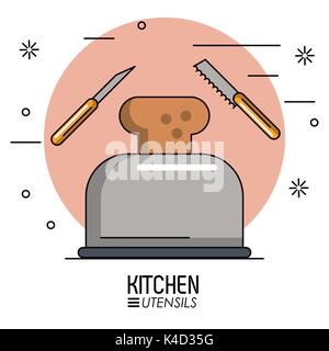 Kitchen utensils infographic Stock Vector Image & Art - Alamy