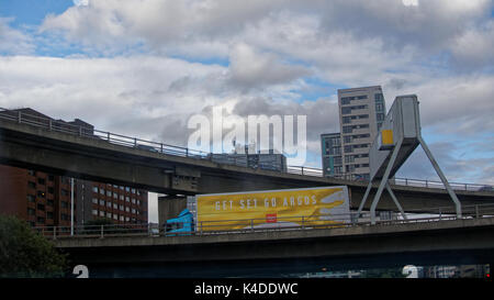 Argos delivery van, Scotland, UK Stock Photo - Alamy