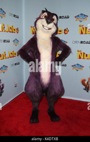 Premiere of 'The Nut Job 2: Nutty by Nature' at Regal Cinemas LA Live ...
