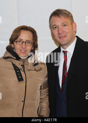 Beatrix von Storch in der ARD-Talkshow maischberger im Studio Berlin ...
