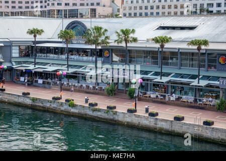 Harbourside Shopping Centre Darling Harbour Sydney Australia Stock ...