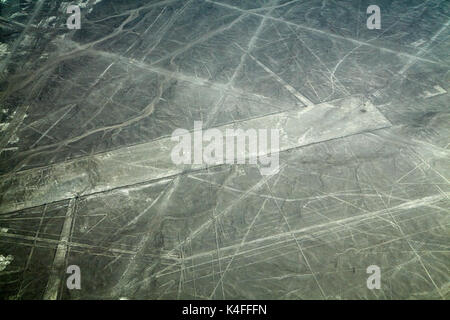 The Spider Nazca ancient mysterious geoglyph. Nazca lines as seen from ...