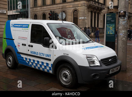 Community Safety Mobile CCTV Unit vehicle, with roof mounted camera ...