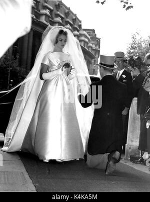 Jun. 06, 1961 - Wedding of Henrietta Tiarks and Duke of Bedford's son ...