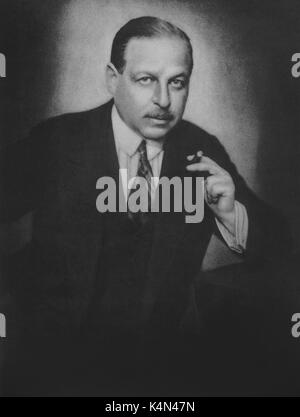 Emmerich Kalman. Portrait of the Hungarian composer. Known for his ...