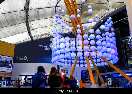 Entrance lobby of O2 Arena London Stock Photo - Alamy