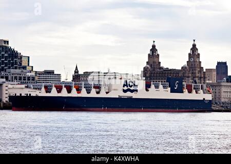 ACL container ship at Liverpool Stock Photo - Alamy