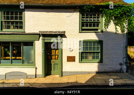 Main street shops in Rye Sussex Stock Photo - Alamy