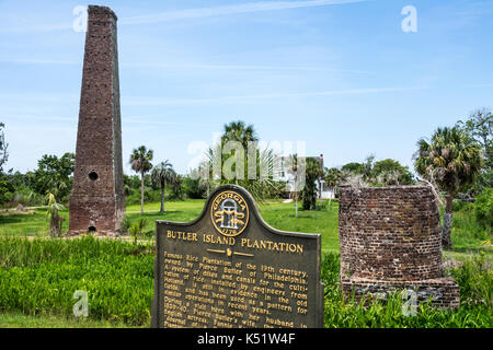 Georgia,Darien,Butler Island Plantation,rice plantation,Civil War ...