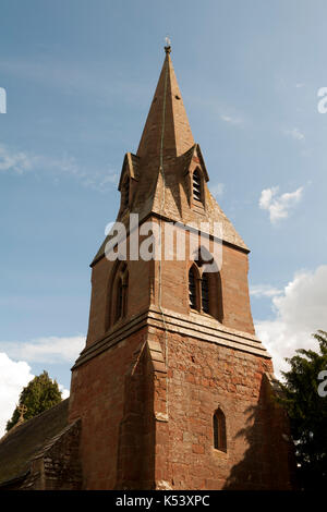 St. Laurence`s Church, Wichenford, Worcestershire, England, UK Stock ...