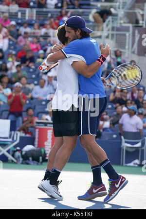 New York NY. Feliciano Lopez (ESP) during Day 3 of the 2015 US Open at ...