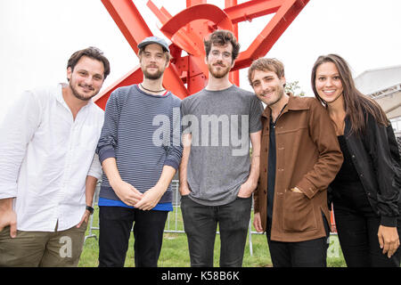 Sam Cooper, Michael Byrnes, Matt Quinn, Sotiris Eliopoulos and Jackie ...