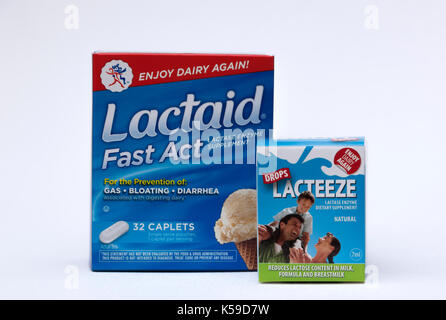 Lactaid pills are digestive aids. Their lactase enzymes prevent lactose ...